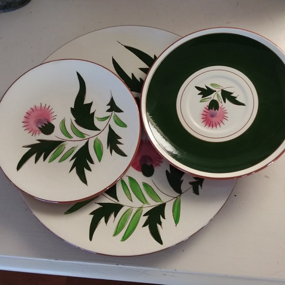 Stangl Pottery | Kitchen | Stangl Pottery Thistle Plates | Poshmark